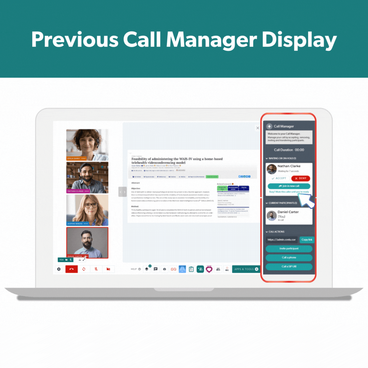 *Coming Soon* Call Manager Updates
