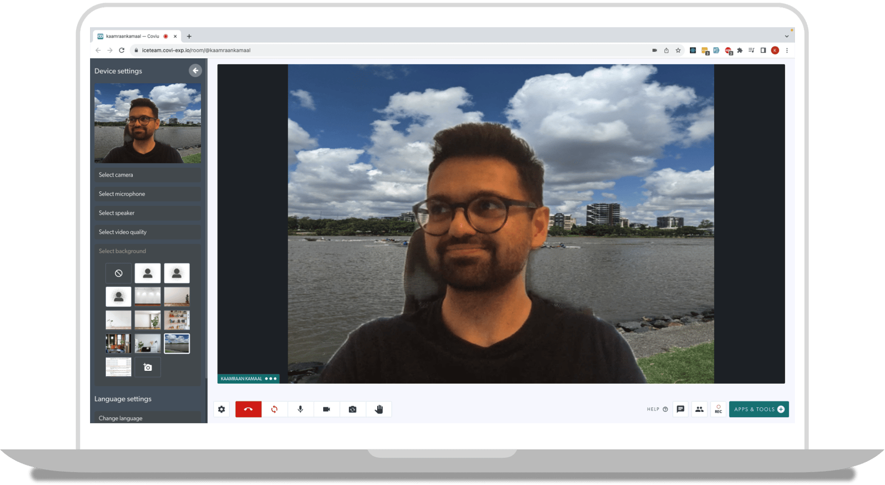Custom Virtual Backgrounds