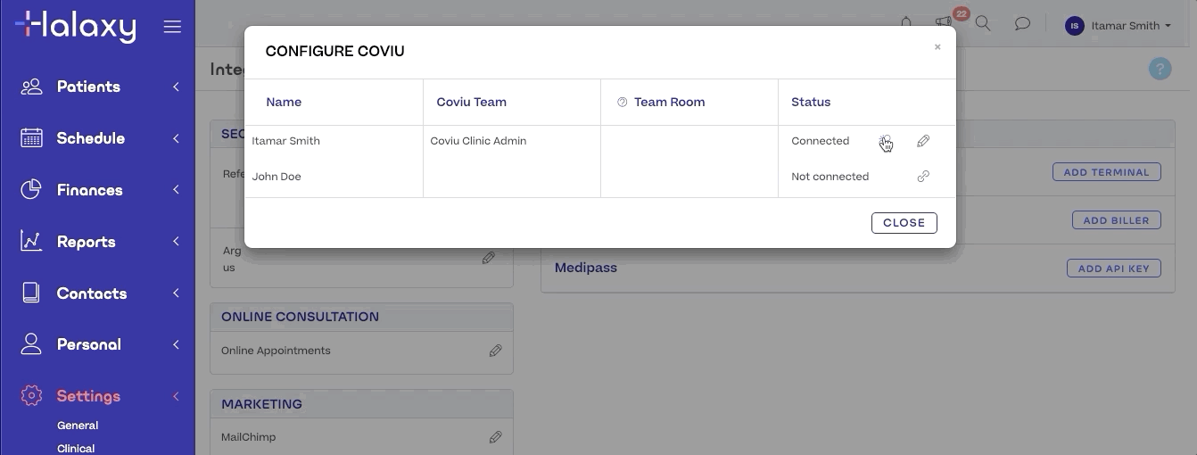 How to Refresh Your Halaxy Integration