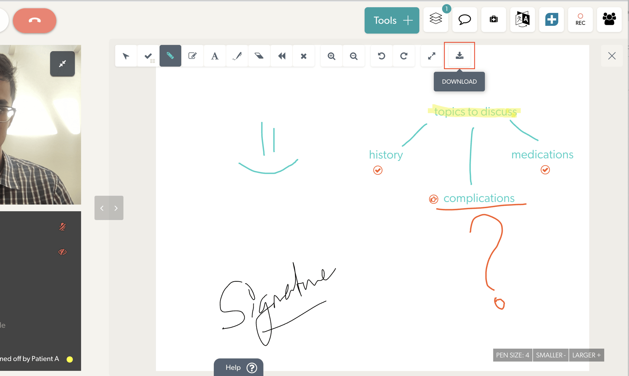 How to save a White Board