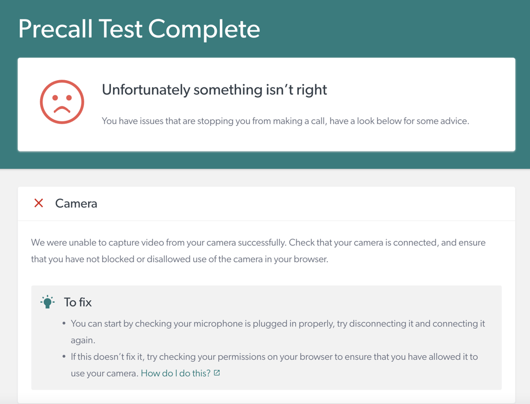 Improved Pre-call Test for Practitioners and Patients