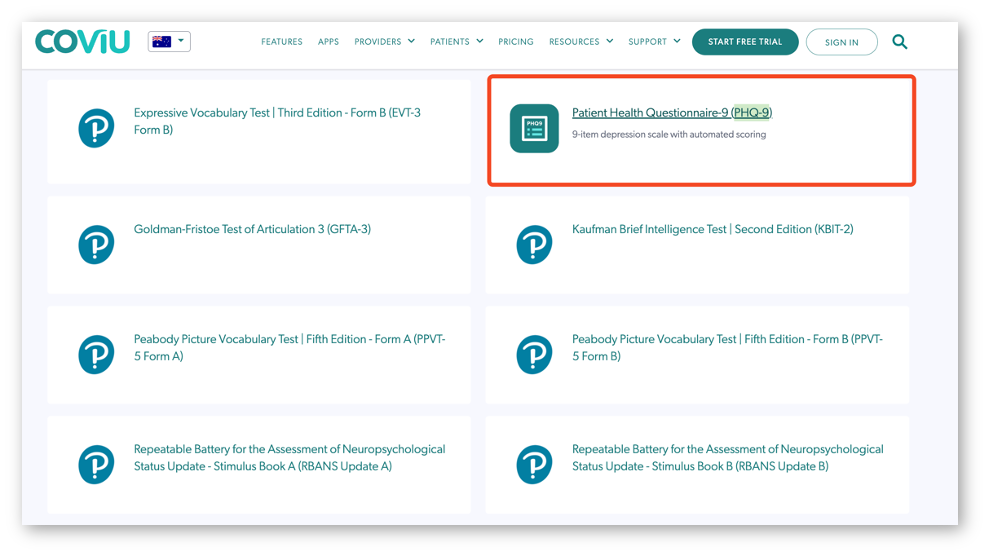 How to Install and Use the Patient Health Questionnaire-9 (PHQ-9) App
