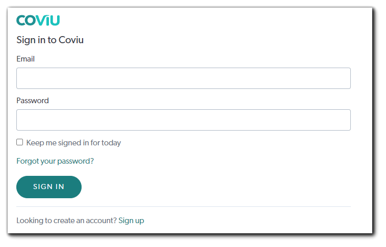 How to Log in to Your Coviu Account