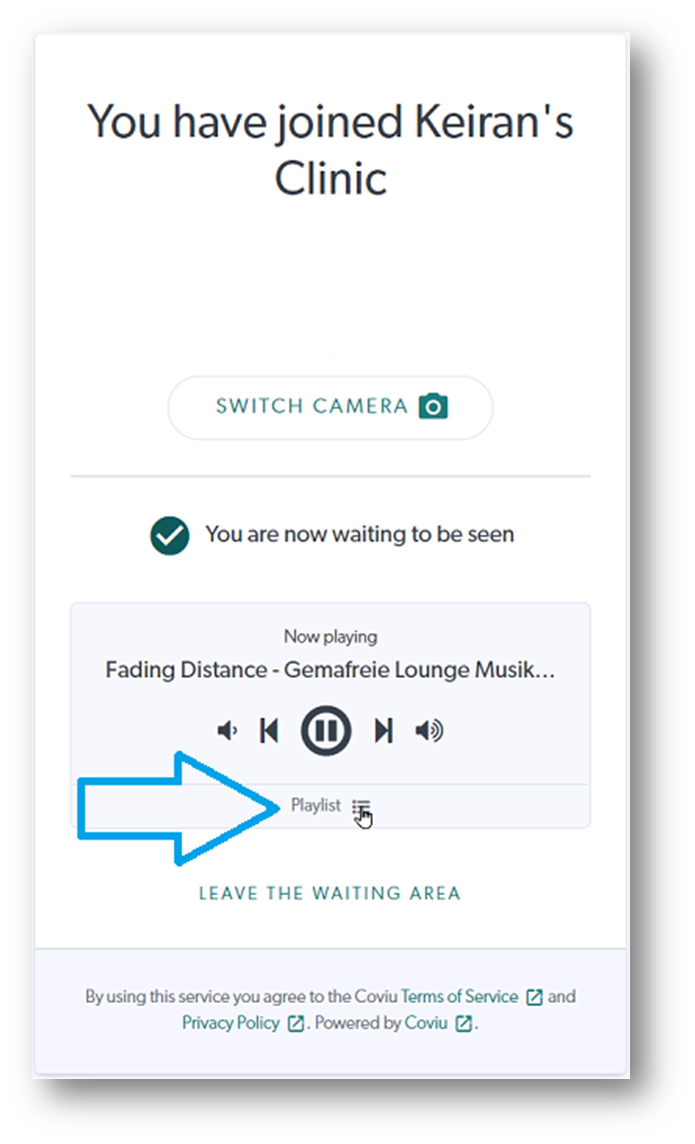 How to Change the Waiting Room Music for Waiting Guests