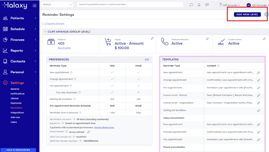 Halaxy Link Automation