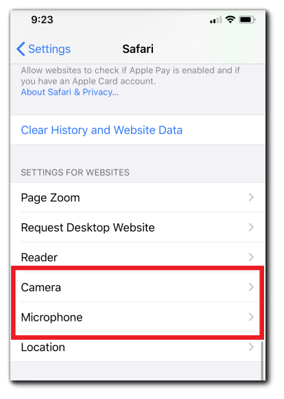 My Camera and Microphone Is Blocked